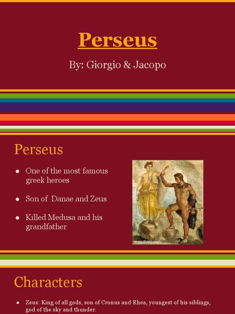 Perseus | PDF | Medusa | European Mythology