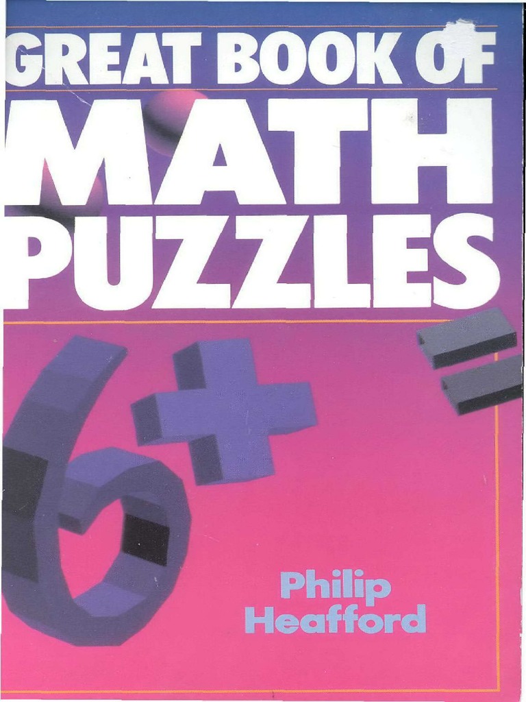 Extraordinary Math Puzzles | PDF