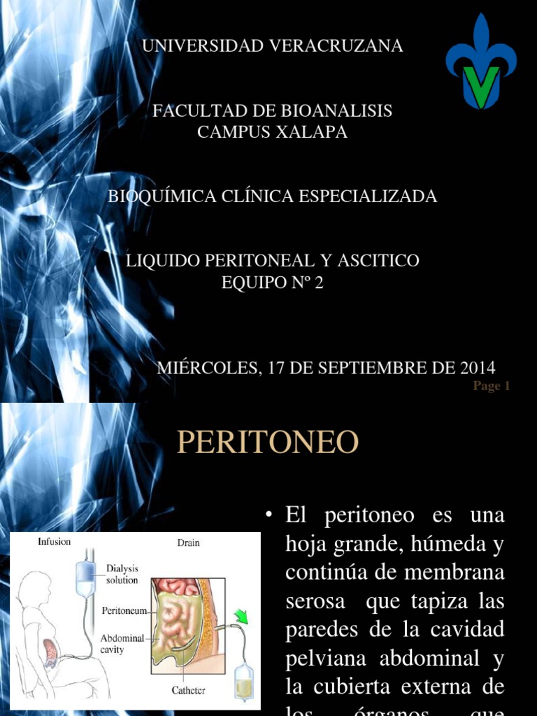 Liquido Peritoneal | PDF | Peritoneo | Abdomen