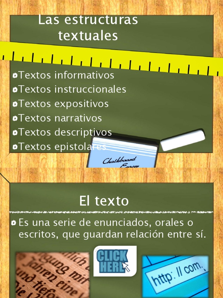 Las Estructuras Textuales 1 | PDF | Lectura (proceso) | Ciencia cognitiva