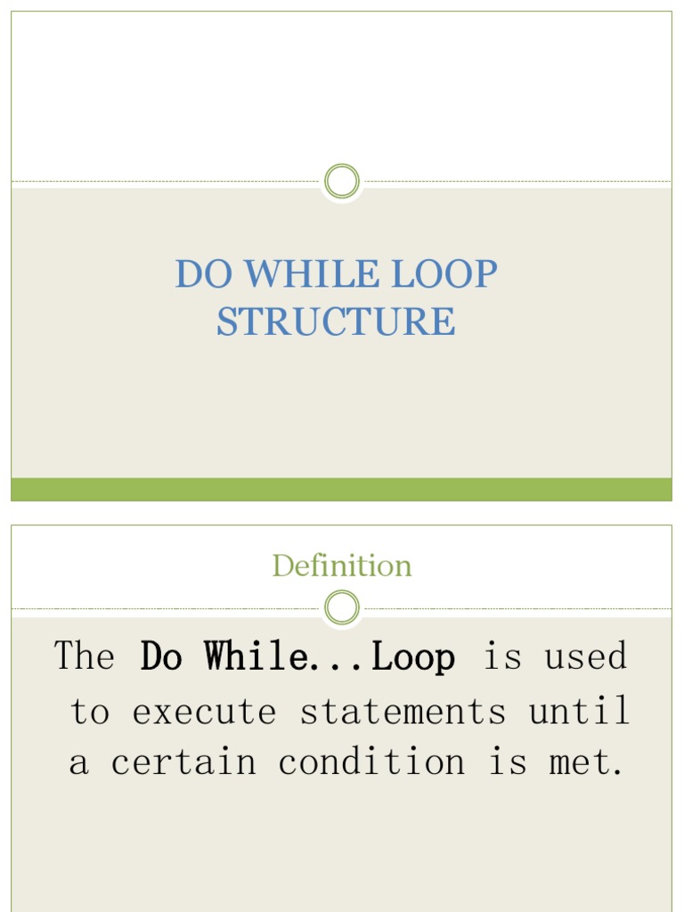 Do While Loop in Visual Basic 6.0 | PDF