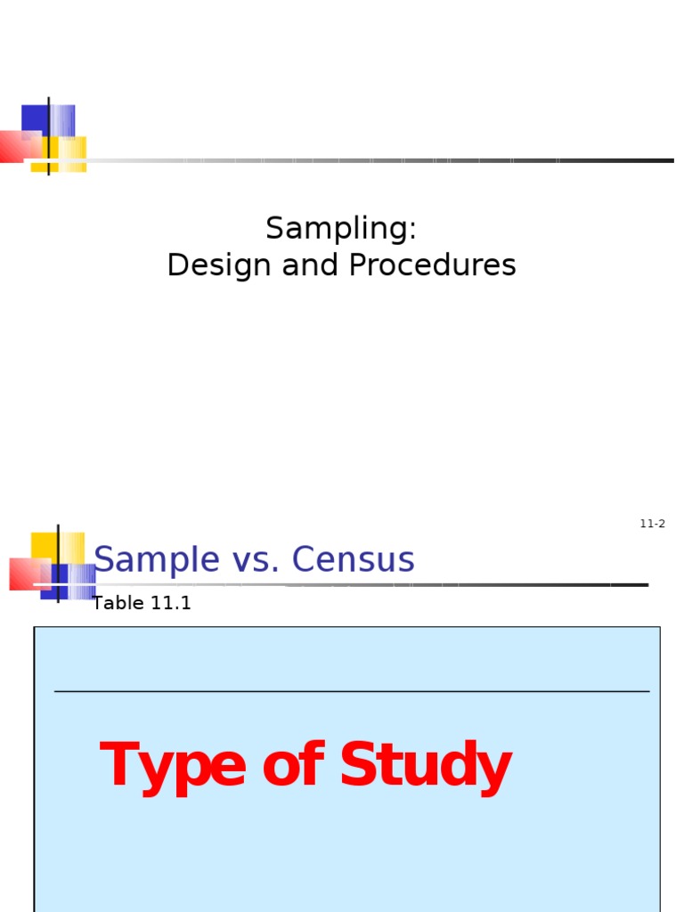 Sampling Design and Procedures | PDF | Stratified Sampling | Sampling ...