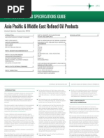 Platts Methodology for Asian Oil Products | PDF | Gasoline | Fuel Oil