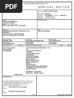 Freight Certificate - Sha8384345 | PDF