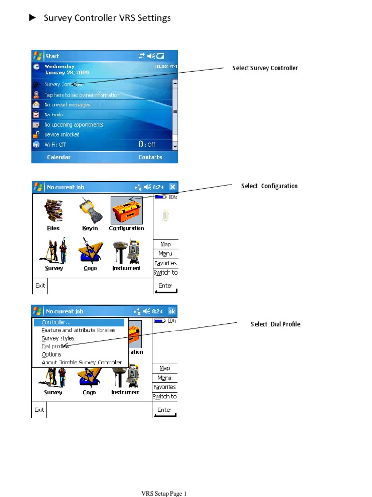 VRS Configuration Guide for RTKNET | PDF