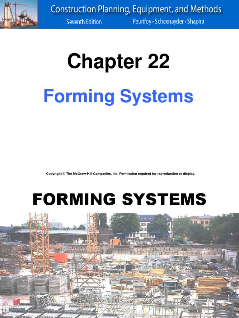 Chapter 22 - Formwork System | PDF | Euro | Civil Engineering