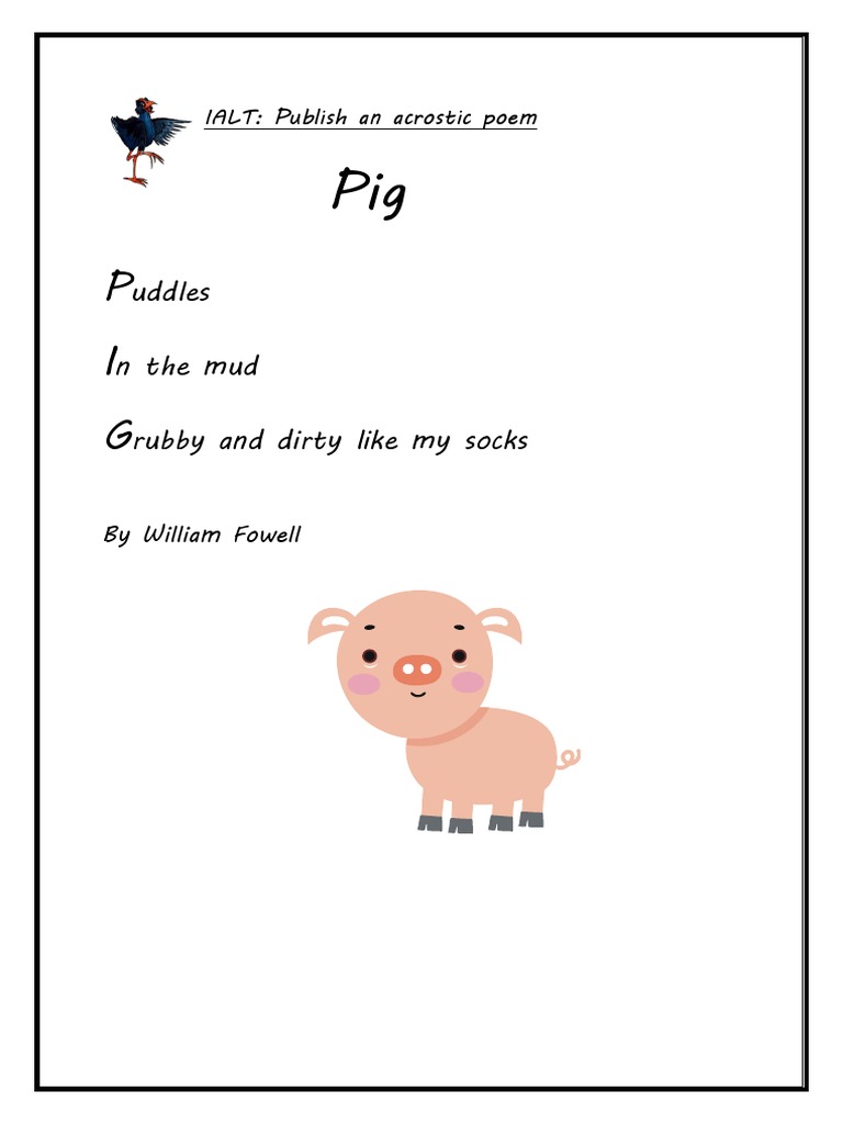 William Pig | PDF