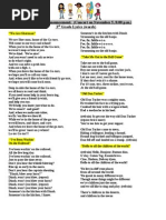 Terry Fox Song | PDF