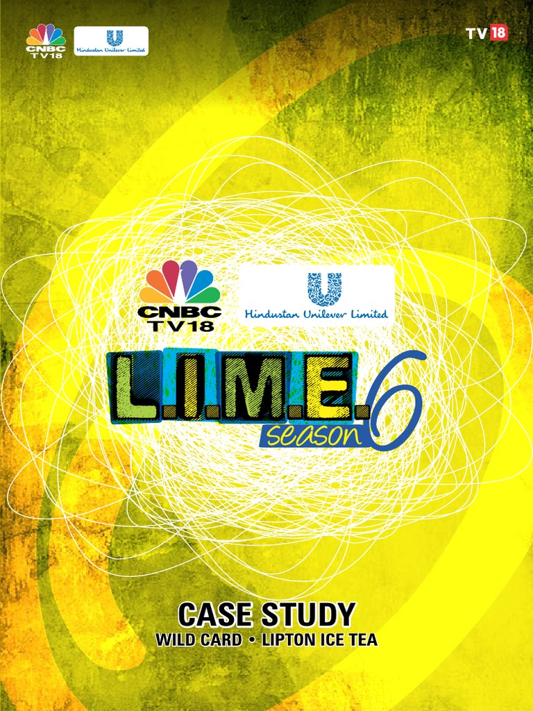 HUL Lime6 Case Study | PDF | Tea | Drink