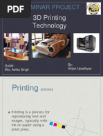 Introduction To 3D Printing | PDF | 3 D Printing | 3 D Computer Graphics