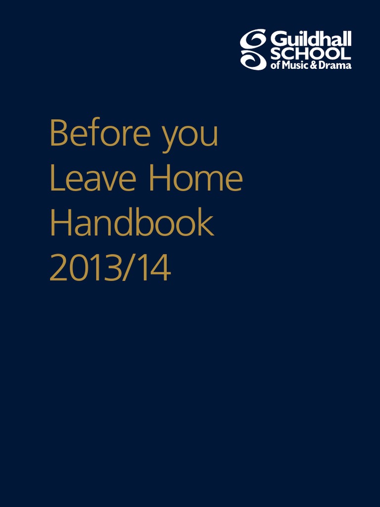 Guildhall School Pre-Arrival Checklist | PDF | Identity Document ...