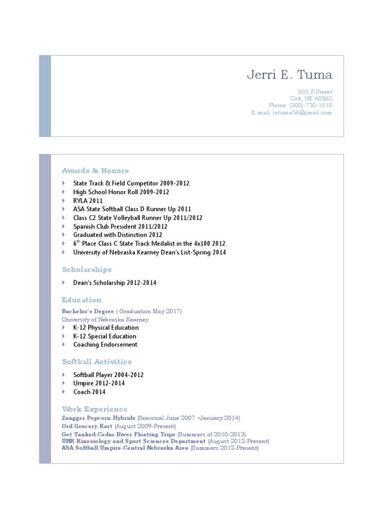 Jerri Resume | PDF