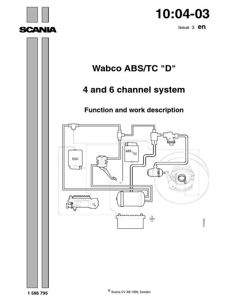Wabco ABS/TC "D" 4 and 6 Channel System: Issue 3 | PDF | Radio | Anti ...