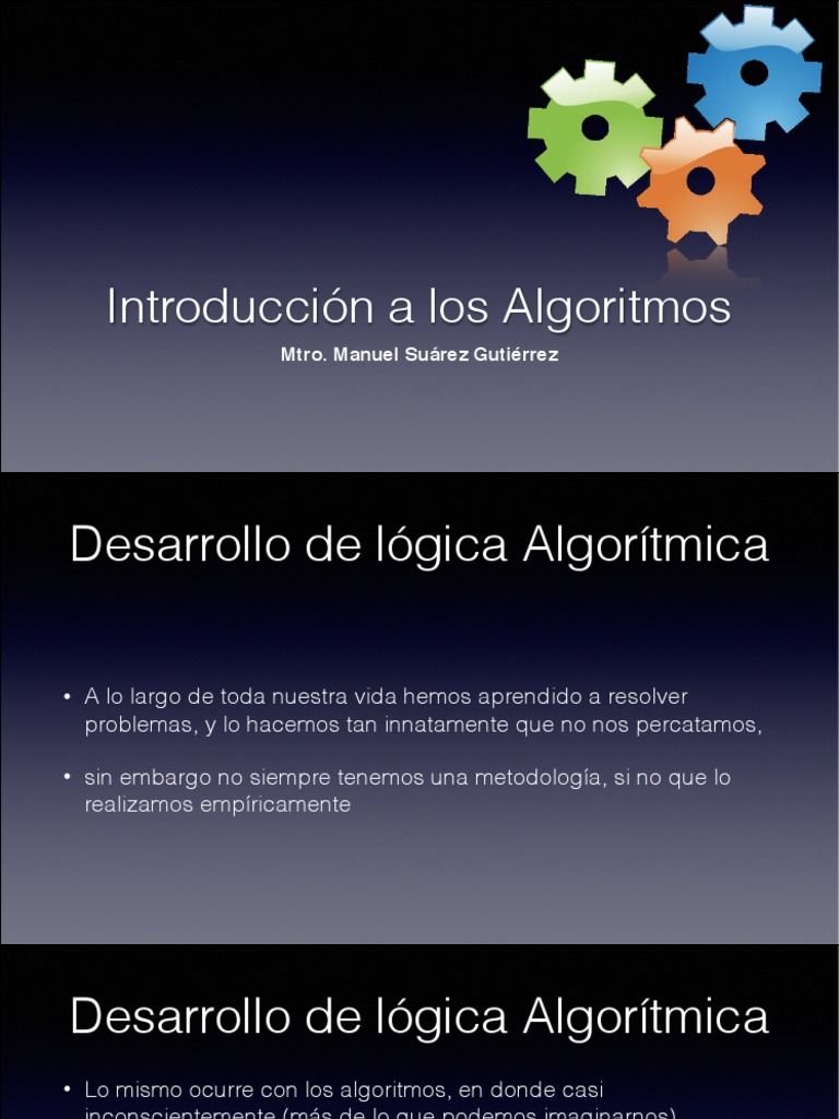 logica algoritmica.pdf | Algoritmos | Ciencia cognitiva