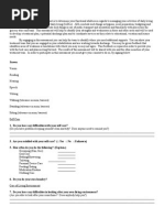 Body Dysmorphid Disorder Questionnaire (BDDQ) | PDF | Mental Health ...