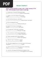 Second Conditional Rephrasing | PDF
