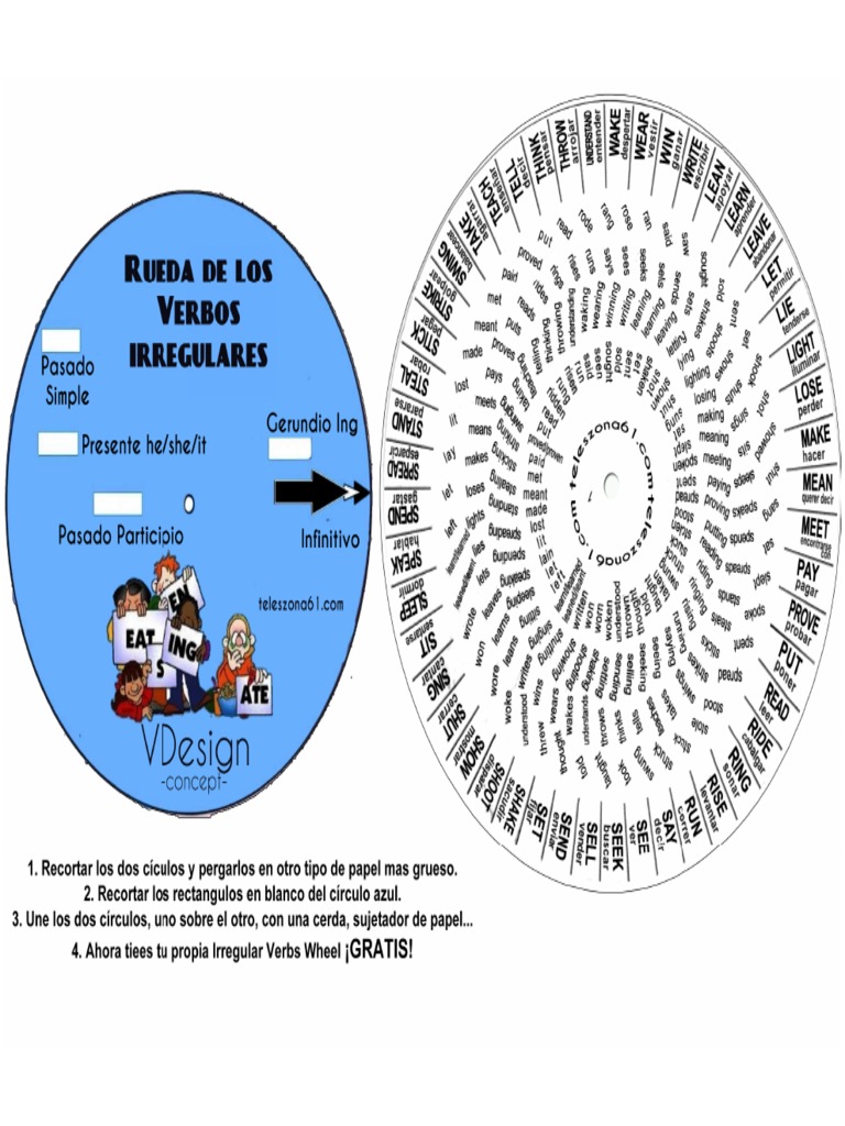 Rueda de Los Verbos-Z61 PDF | PDF