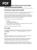 The FIRAC Method of Legal Writing | PDF | Precedent | Public Law