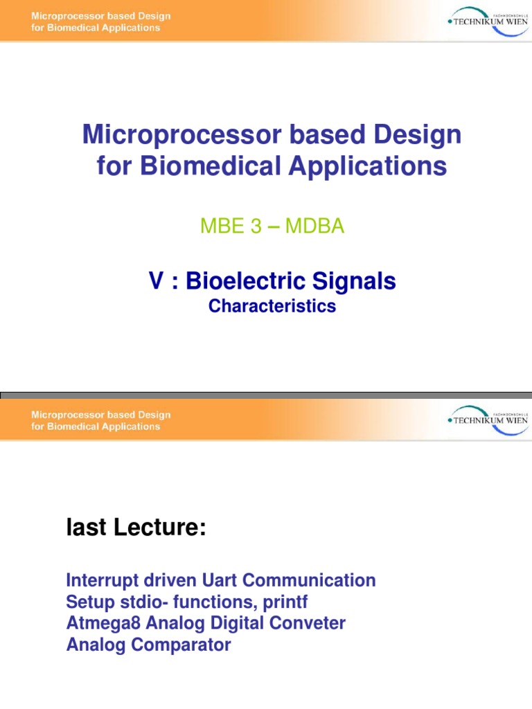 Characteristics and Applications of Bioelectric Signals in Biomedical ...