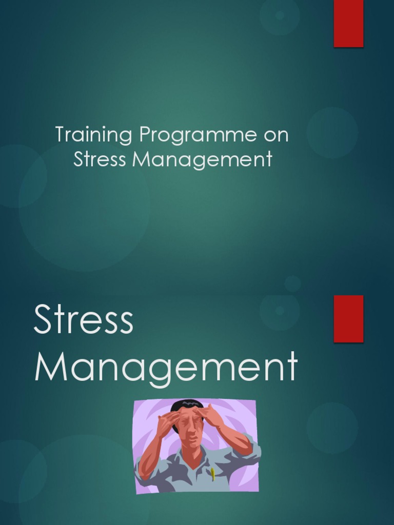 Stress Management - Training Programme | PDF | Stress Management ...