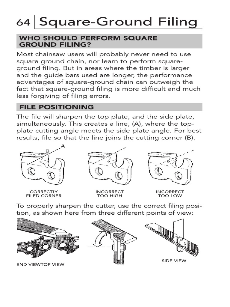 Ms_06 Filing Square-ground Chain | Tools