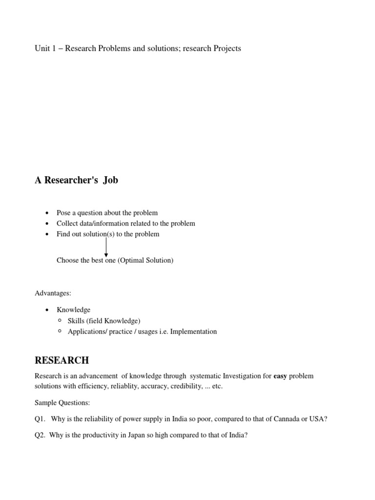 Research Methodology Lecture Notes | PDF | Applied Mathematics | Analysis
