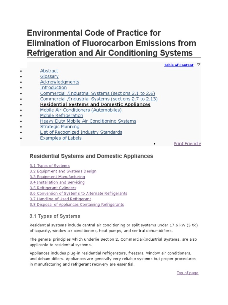 Environmental Code of Practice For Elimination of Fluorocarbon ...