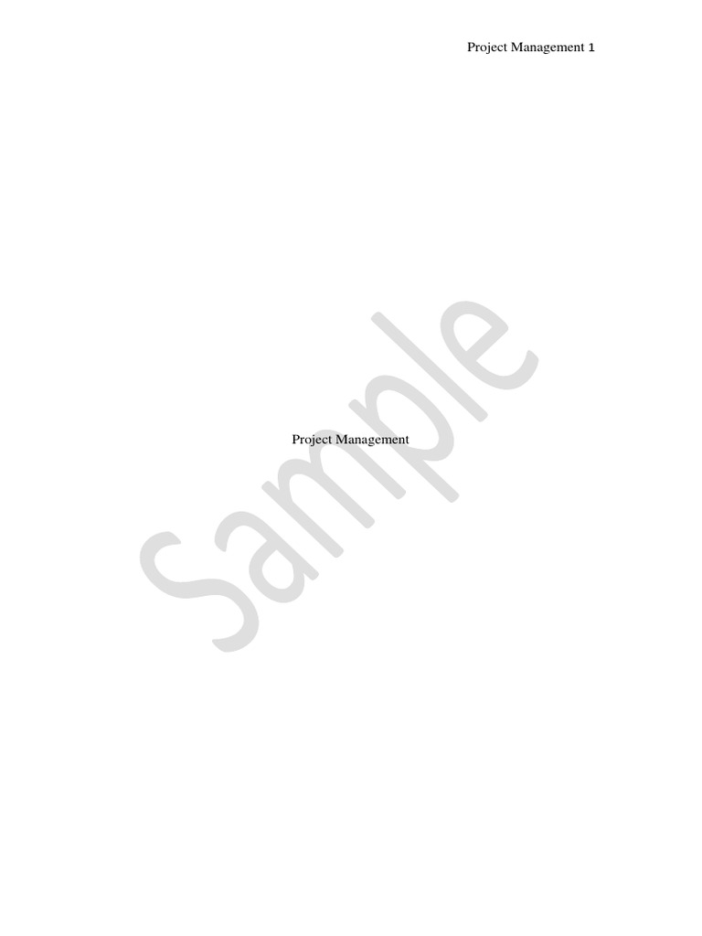 Project Management | PDF | Human Resource Management | Project Management