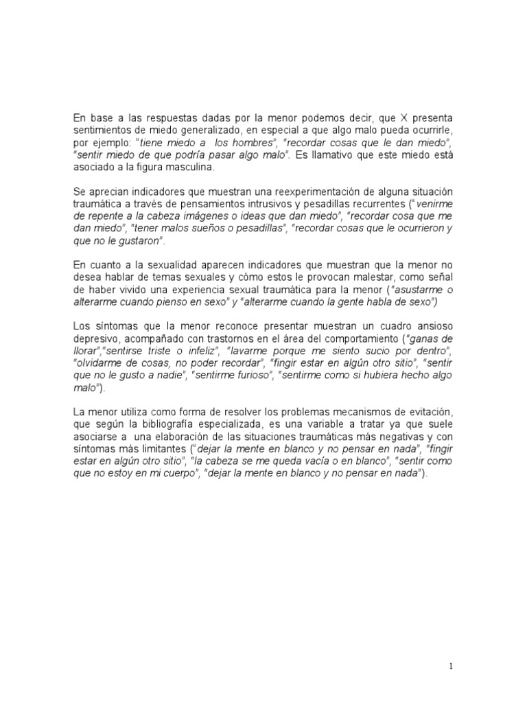 Informe Prueba TSCC | PDF