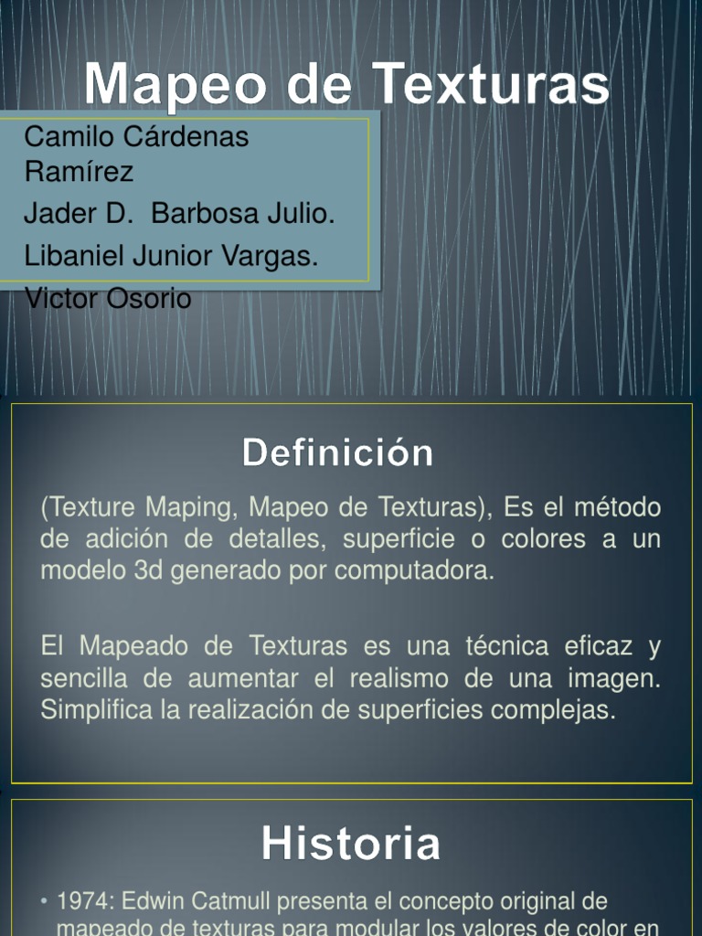 Mapeo de Texturas | PDF | Mapeado de texturas | Gráficos de computadora 3 D