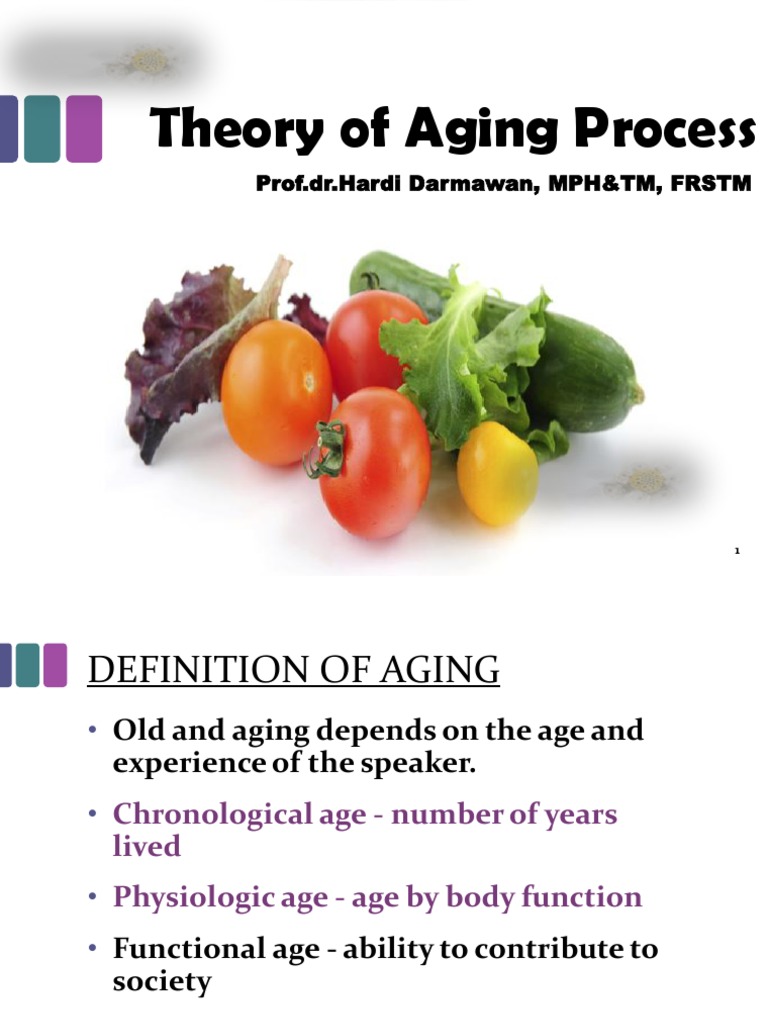 Theories of the Aging Process | PDF | Senescence | Ageing