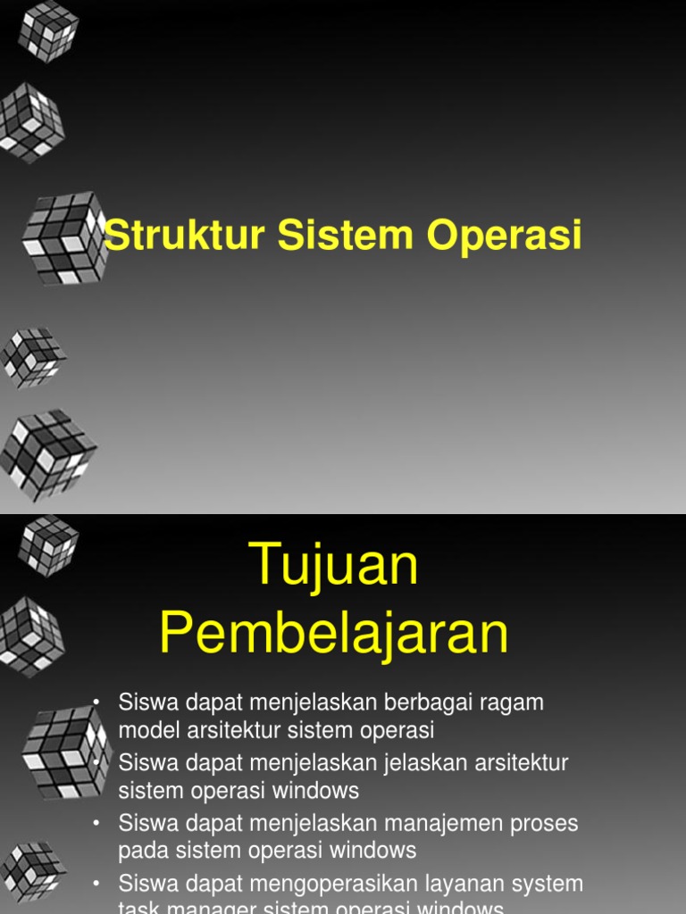 Struktur Sistem Operasi | PDF