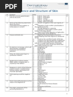 Top Dermatology Multiple Choice Questions and Answers | PDF ...