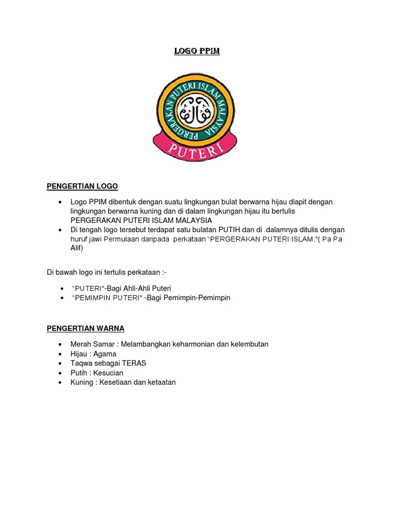 Pengertian Logo Ppim PDF, 57% OFF | www.oceanproperty.co.th