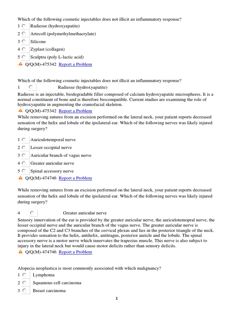 Dermatologic and Cosmetic Surgery | PDF | Botulinum Toxin | Medical ...