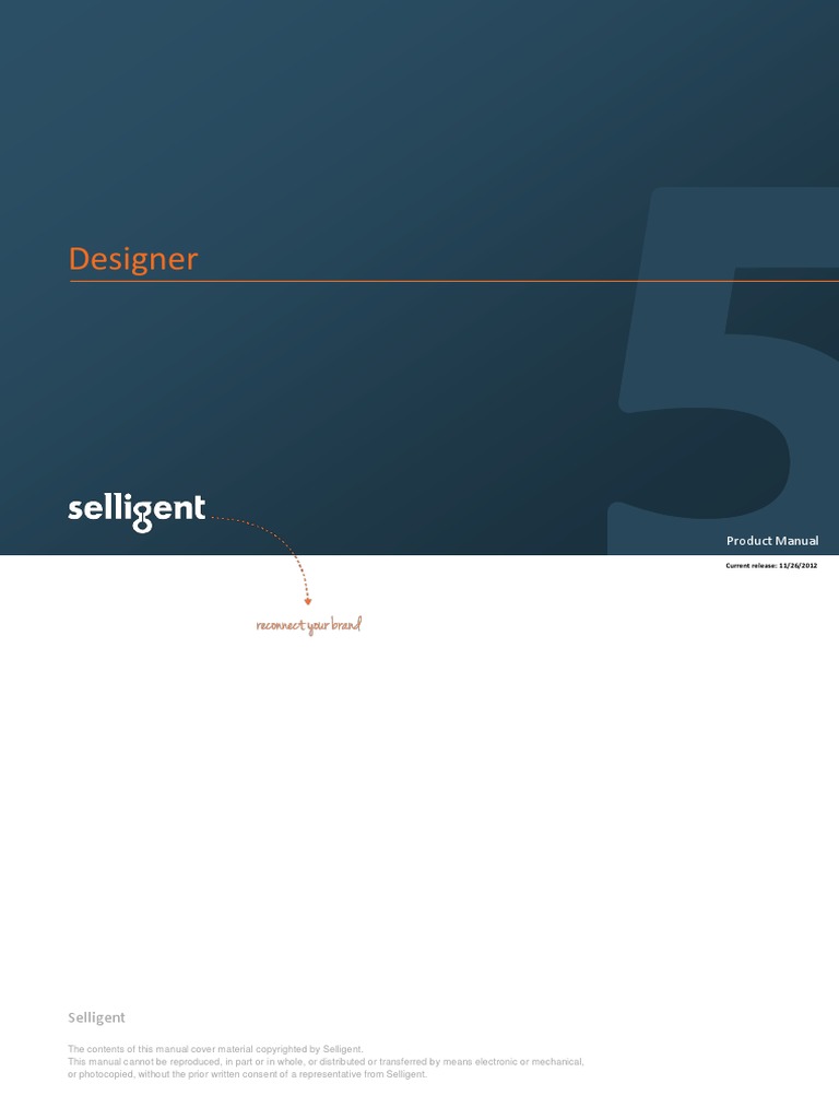 User Manual Selligent Designer en v5.0 | PDF | Sql | Tab (Gui)