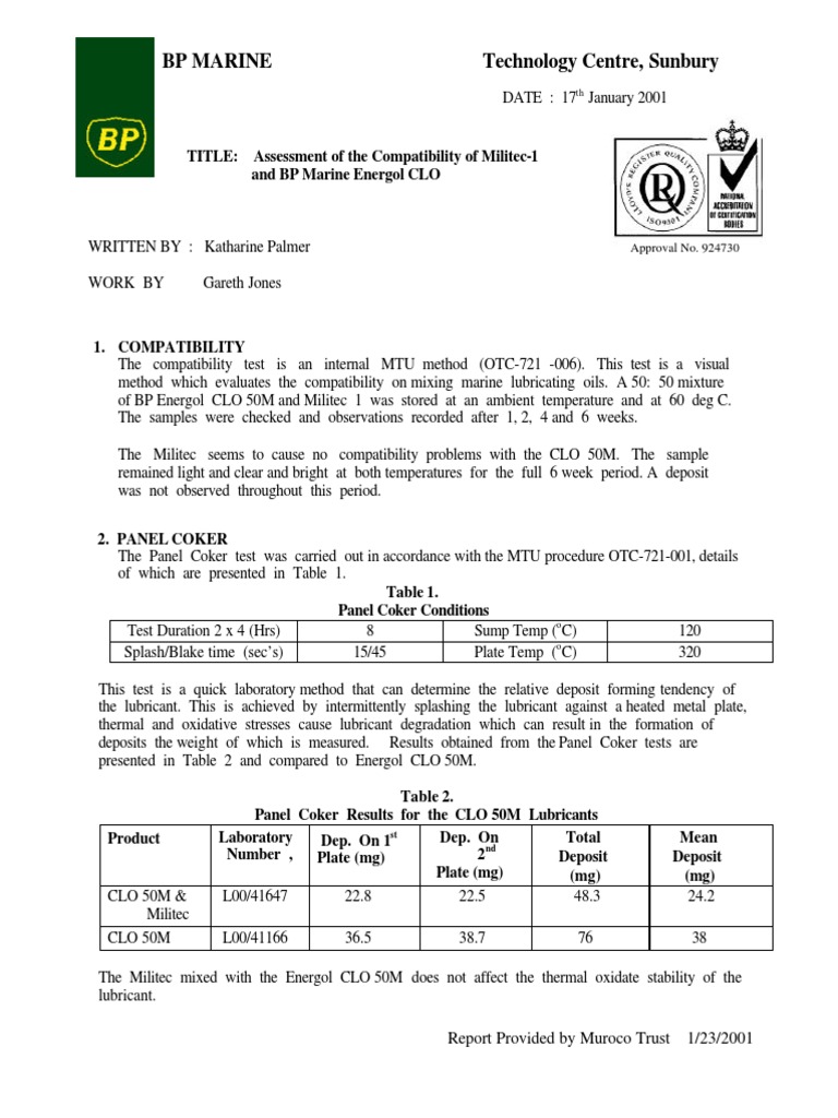 Panel Coker BP PDF | PDF | Diesel Engine | Engines