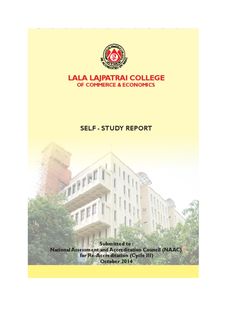 NAAC Re-Accreditation Report 2014 | PDF | Curriculum | Teachers