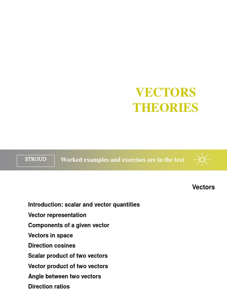 2 Vectors | PDF | Euclidean Vector | Scalar (Mathematics)