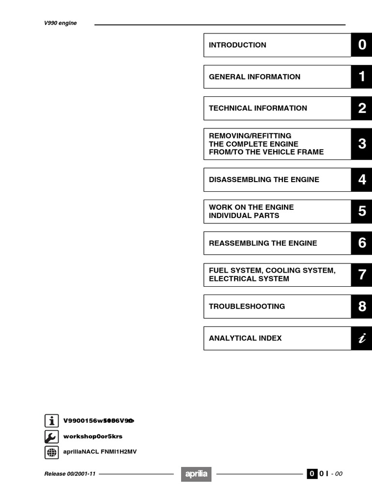 Rotax v990 2001 Engine Repair Manual | PDF | Nut (Hardware) | Piston