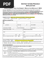 Pennsylvania Teacher Application Form | PDF | Teachers | Criminal Record