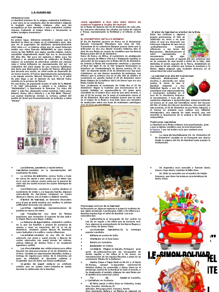La Navidad1111 | PDF | Navidad | Comportamiento religioso y experiencia