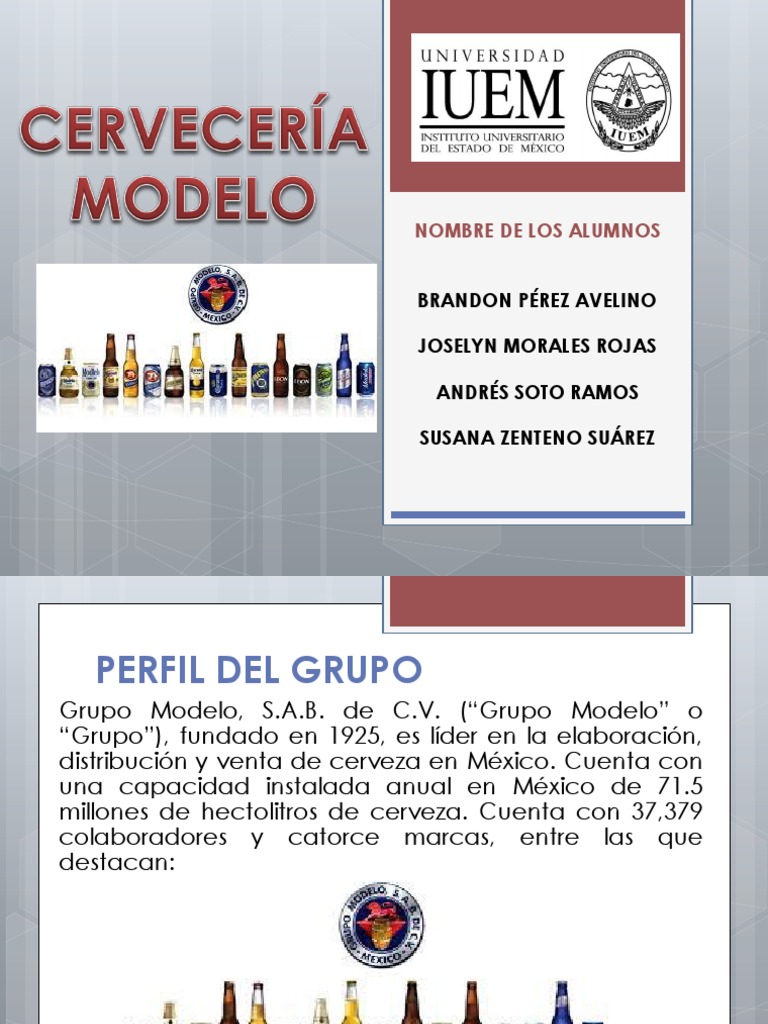 Cerveceria Modelo | PDF | Cerveza | Distribución (comercial)
