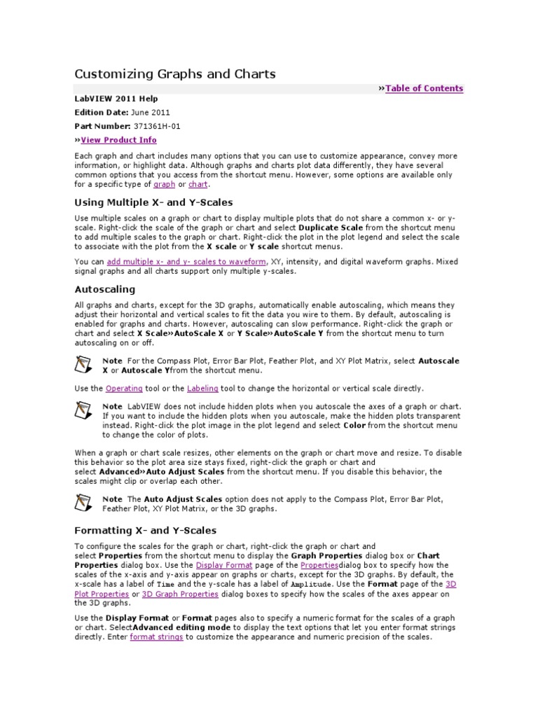 Customizing Graphs and Charts PDF | PDF | Chart | Microsoft Excel