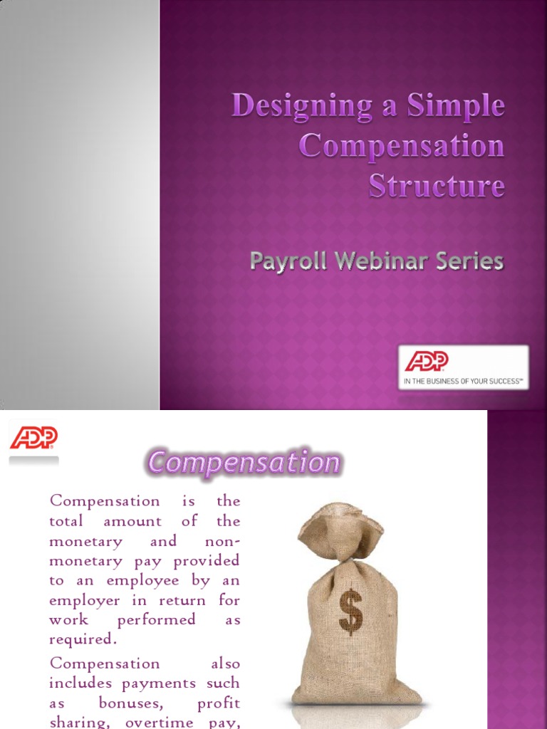 Designing A Simple Compensation Structure | PDF | Employee Stock ...