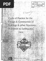 BS 6399 - Part 1-1984 Design Loading For Buildings | PDF