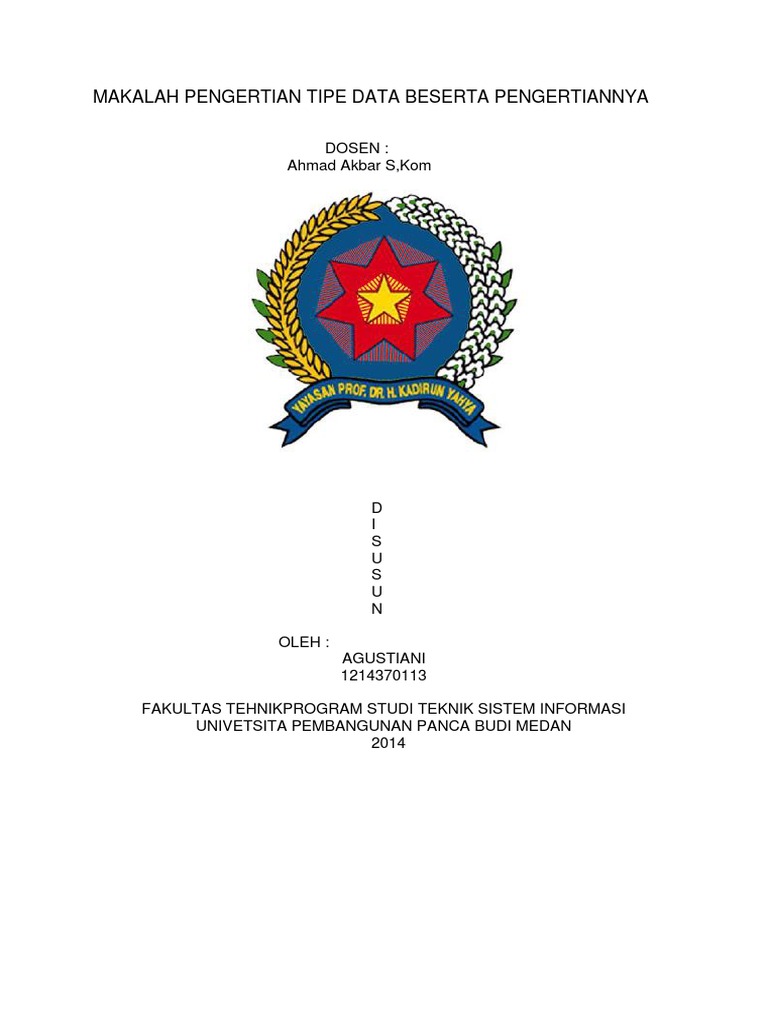 Macam Macam Tipe Data Pada Pemrograman Java | PDF