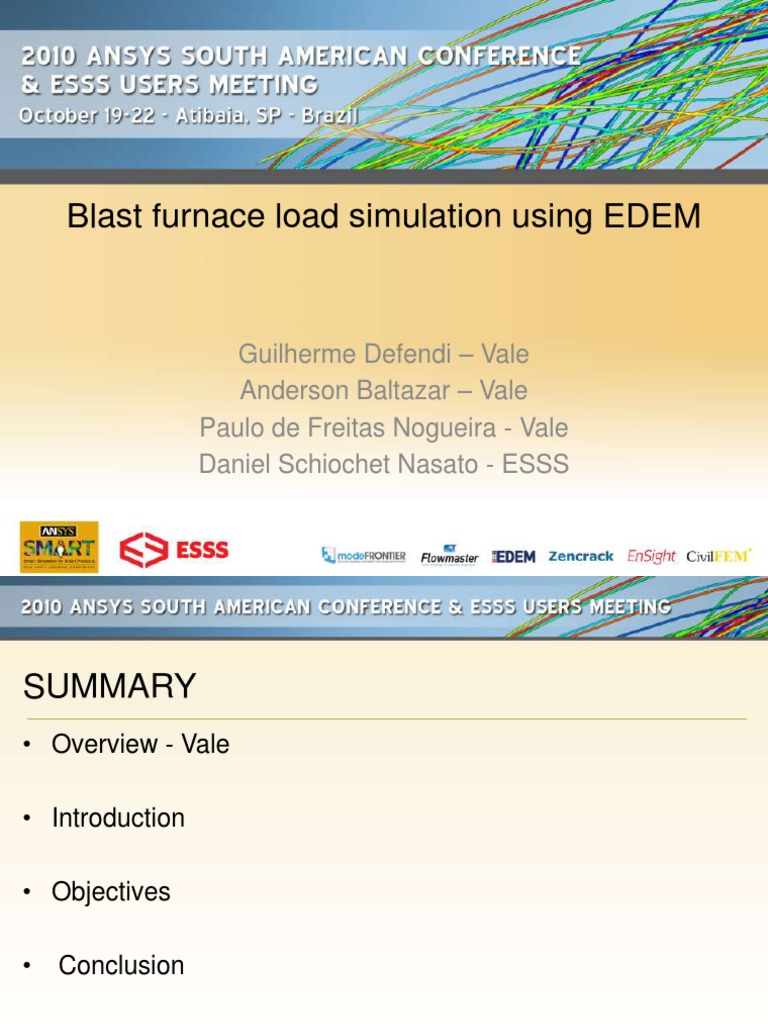 Blast Furnace Simulation Using DEM | PDF | Particle | Friction