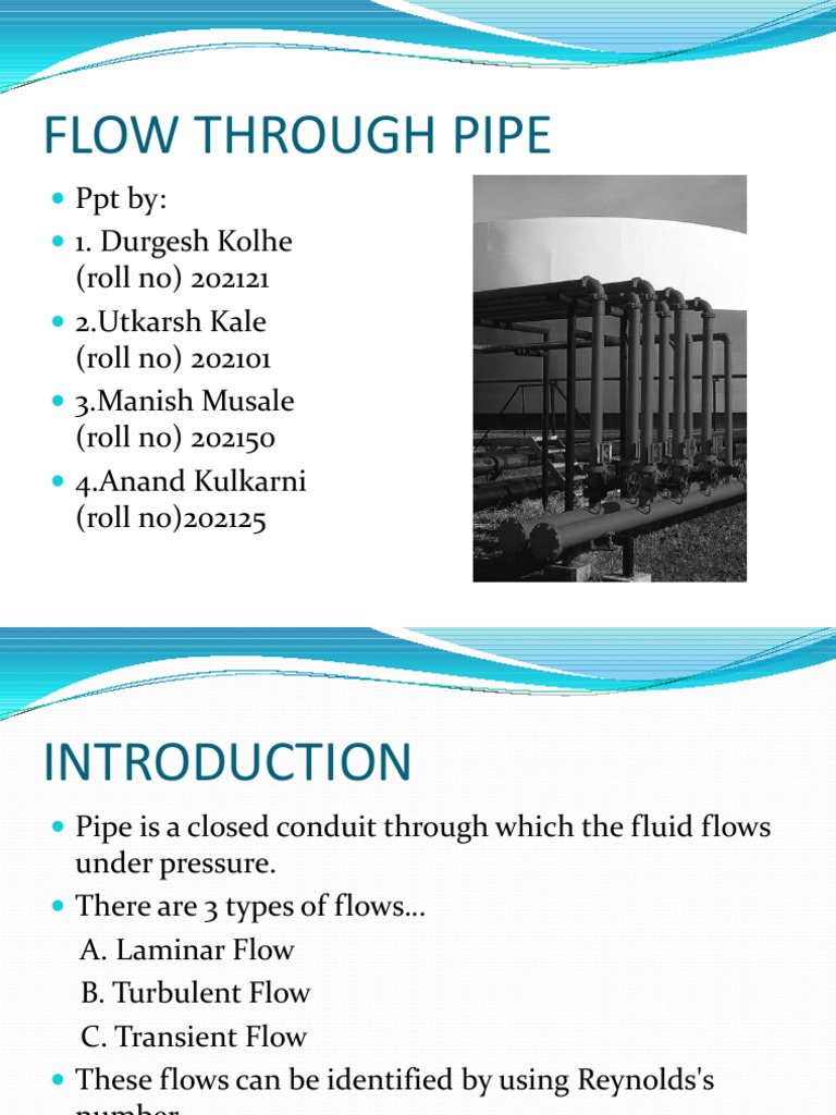 Flow Through Pipe | Laminar Flow | Fluid Dynamics