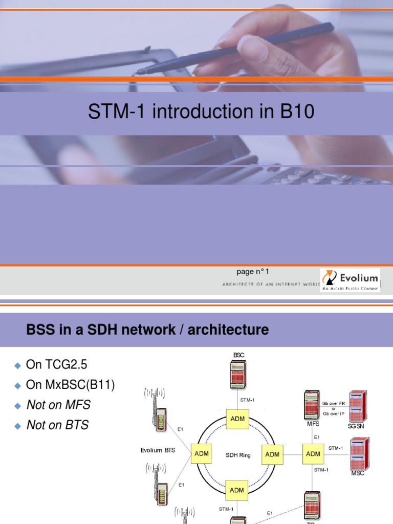 STM 1 | PDF | Communications Protocols | Physical Layer Protocols